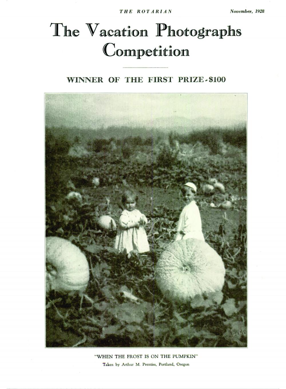 90 years of The Rotarian photo contest | Rotary International