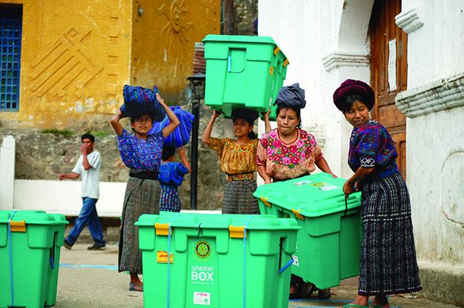 ShelterBox and Rotary help in disasters | Rotary International