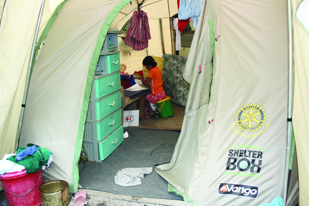 ShelterBox and Rotary help in disasters | Rotary International