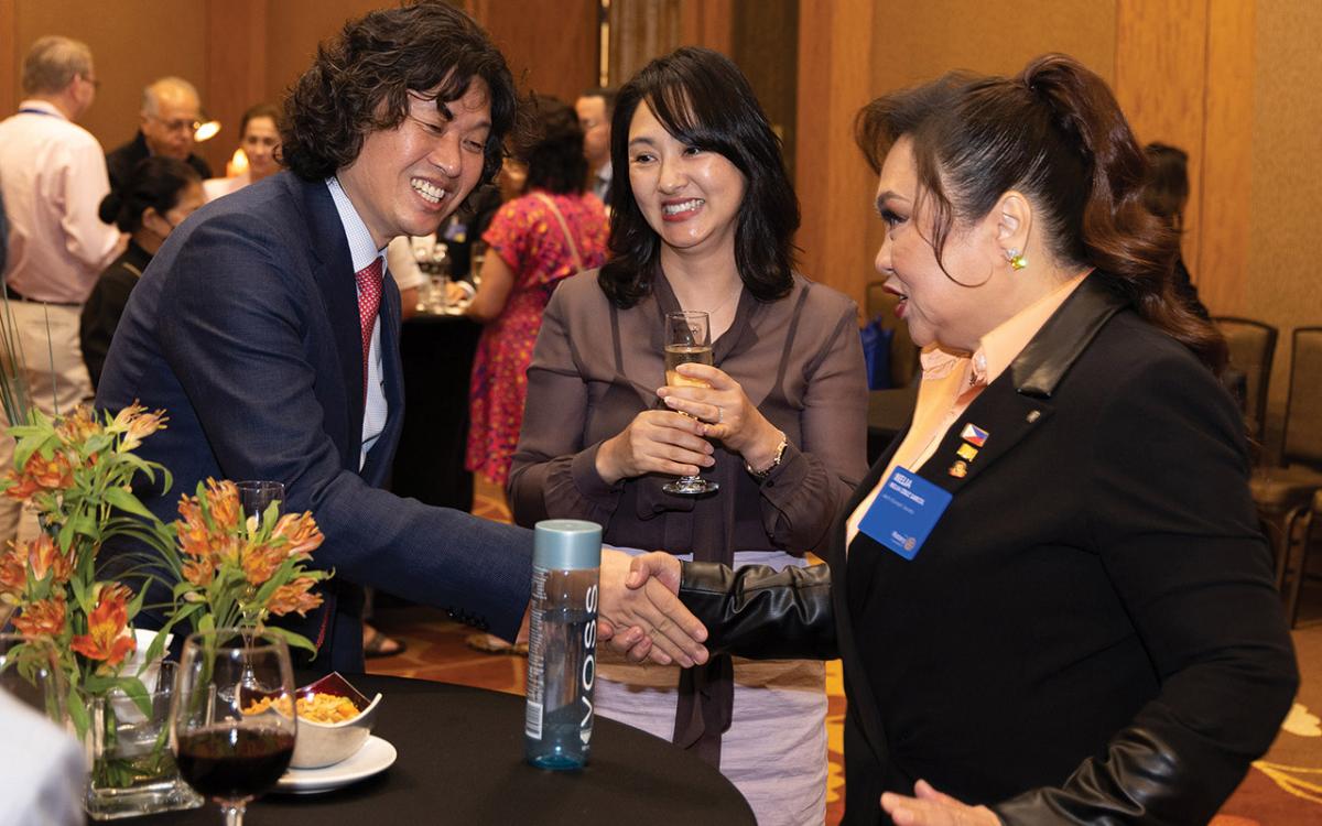 New friends old friends | Rotary International
