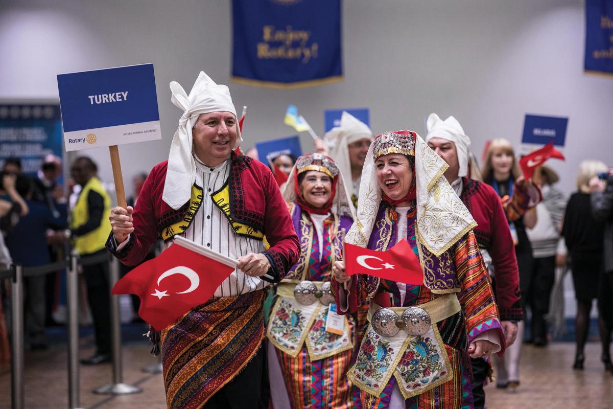 Photo gallery Incoming Rotary governors connect at IA 2019 | Rotary ...