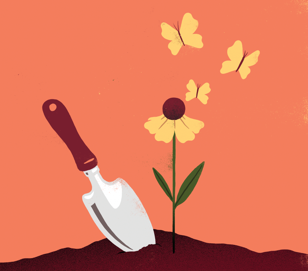 What it's like to... Plant a butterfly garden with the first lady ...