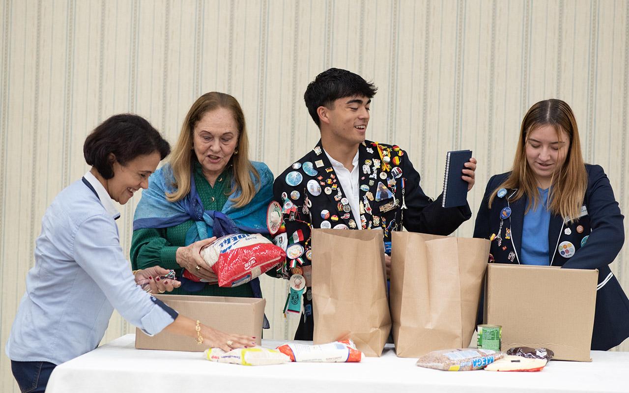 Volunteers are at the heart of the Rotary Youth Exchange program ...