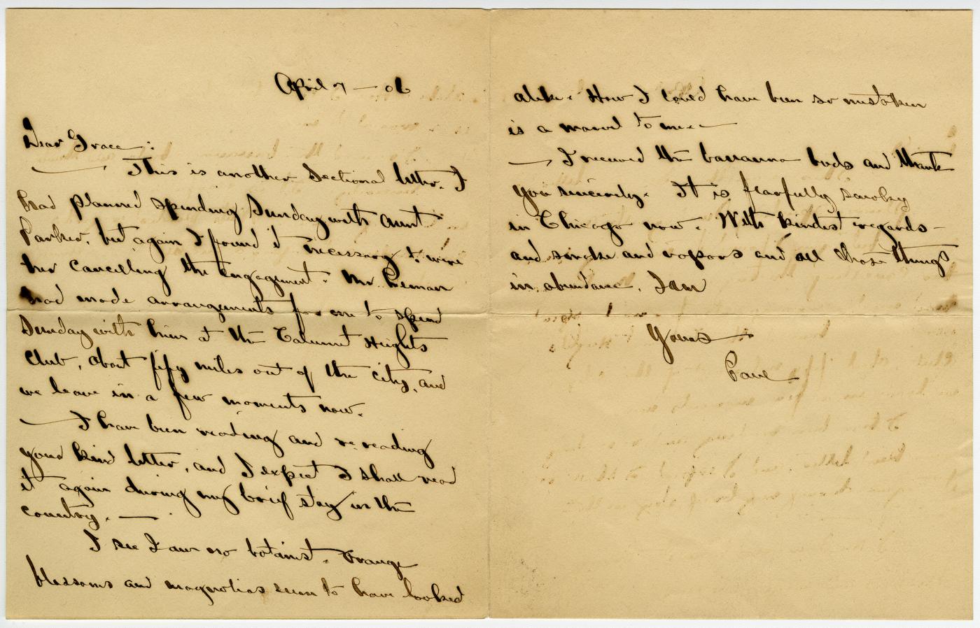 The Grace Irene Mann Letters | Rotary International