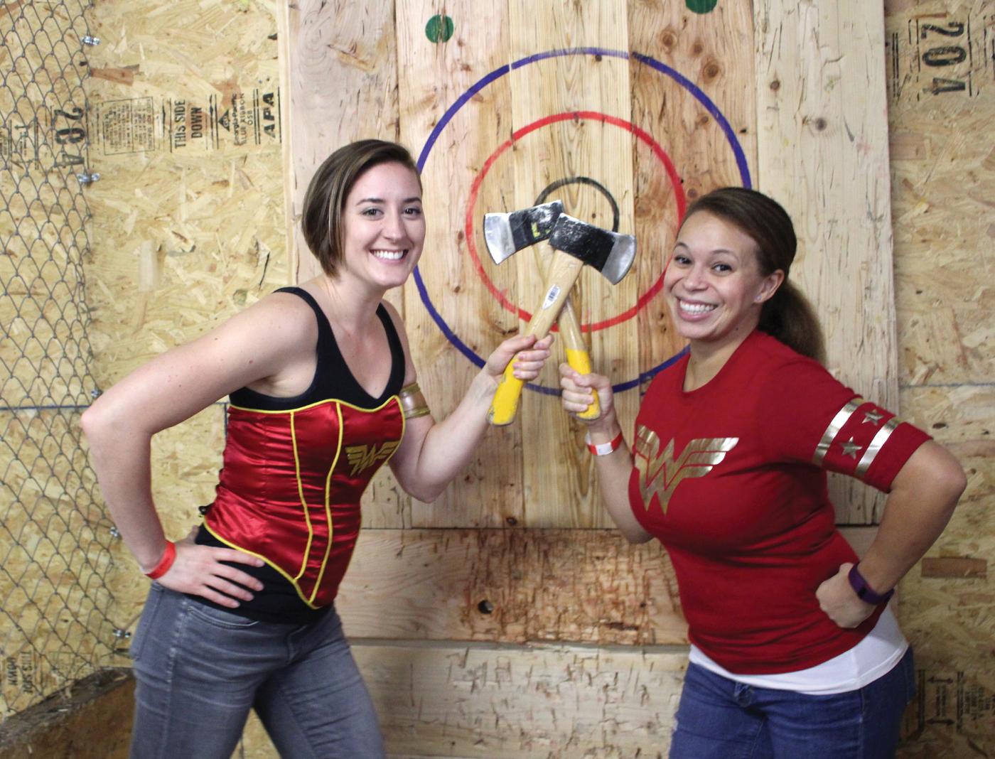 Rotary clubs raise funds throwing axes | Rotary International