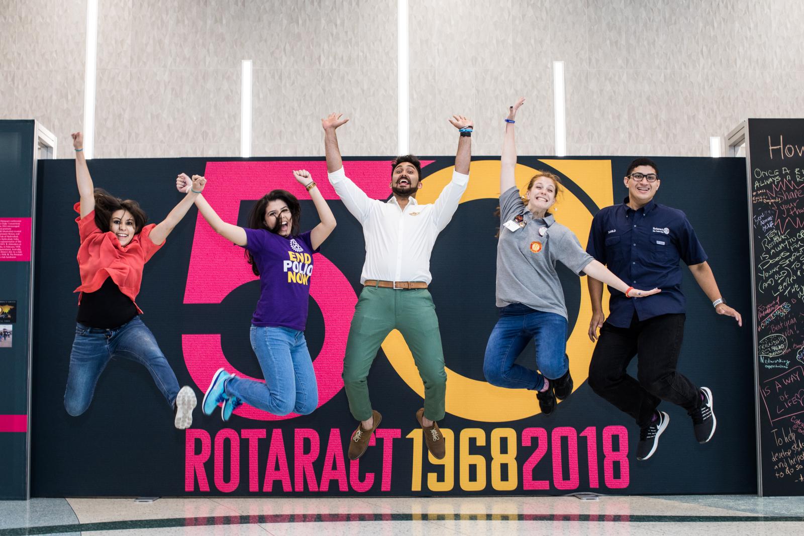 1968: Expanding our reach with Rotaract | Rotary International