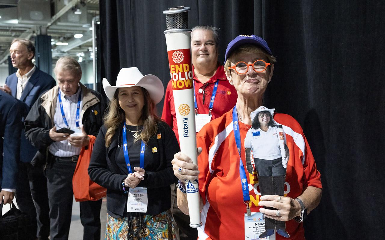 Rotary International Convention in Calgary, Canada, begins with a ...