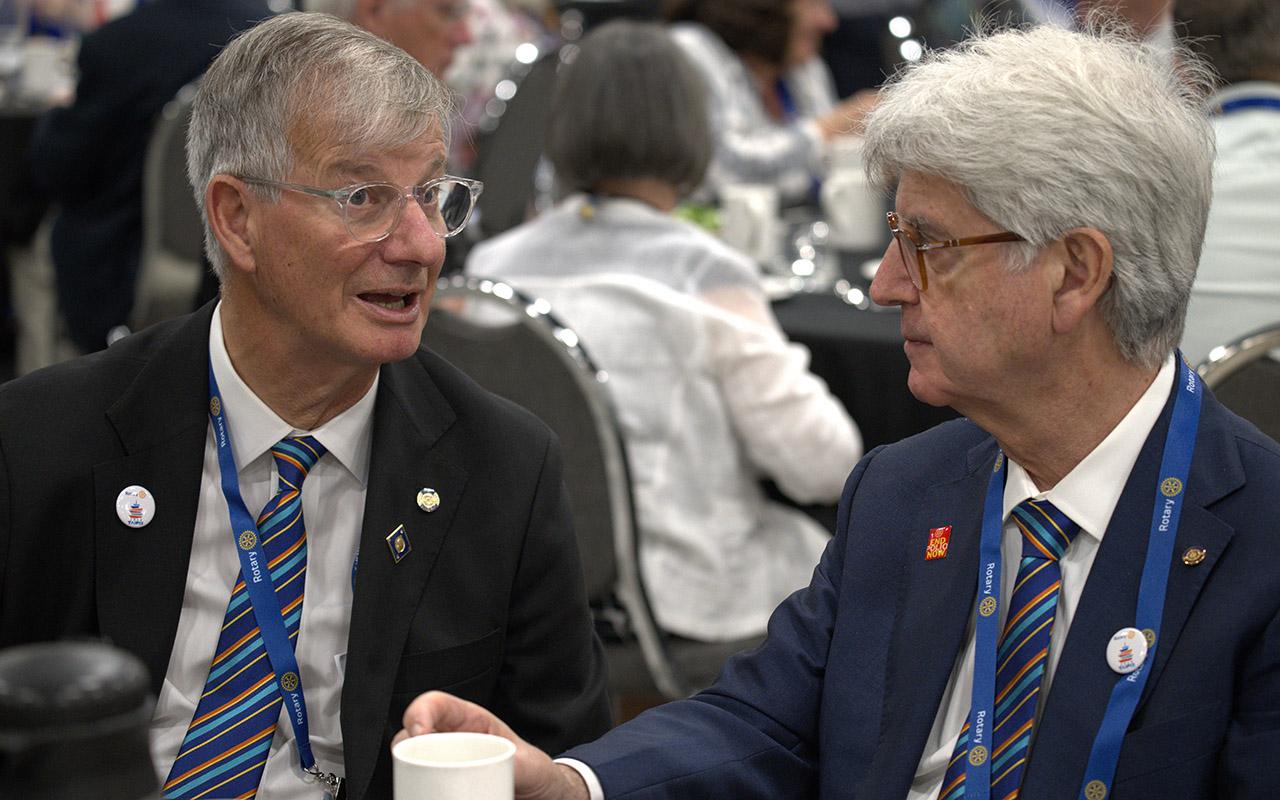 A chat with 2025-26 Rotary International President Francesco Arezzo ...
