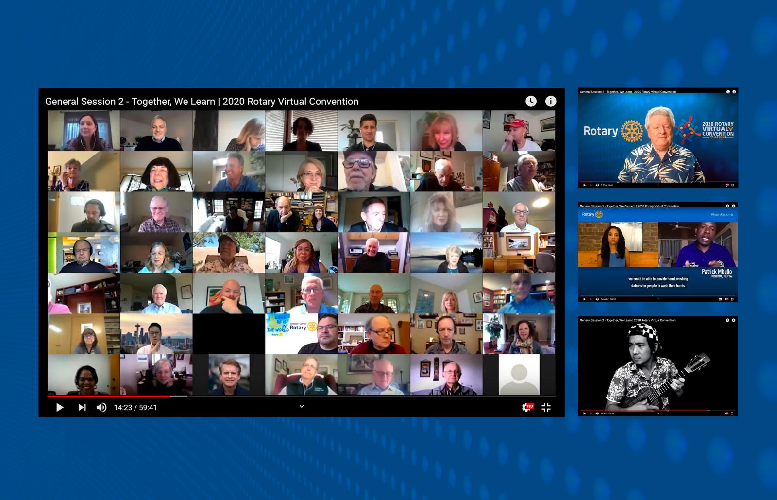 Rotary’s first virtual convention inspires members to innovate and stay ...