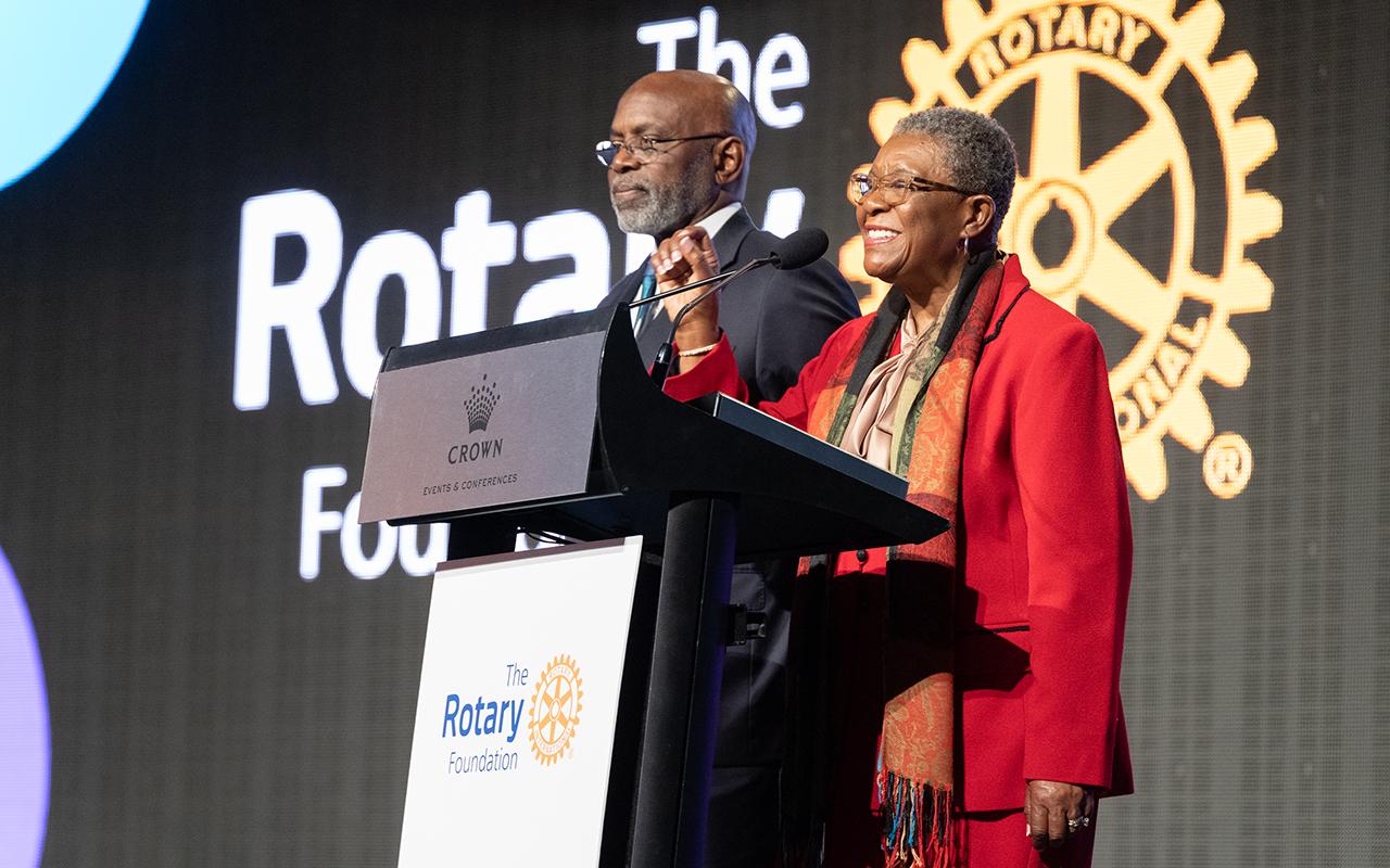 Donors honored at 2023 Rotary International Convention | Rotary ...