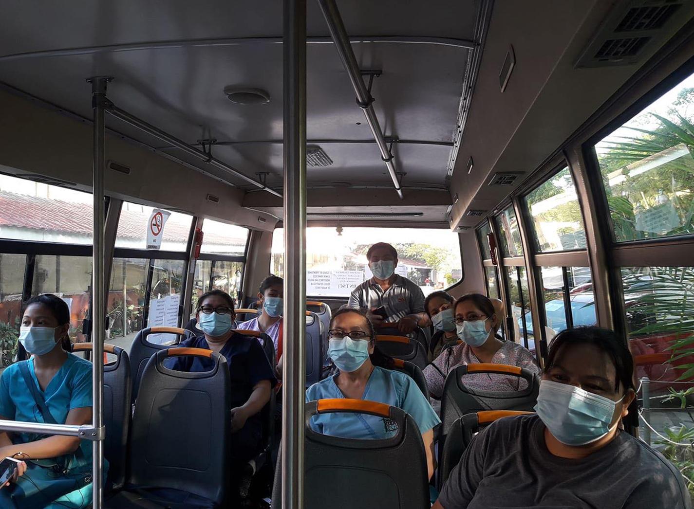 Philippine club mobilizes transportation for frontline coronavirus ...