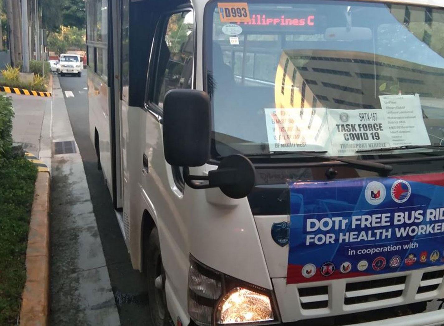 Philippine club mobilizes transportation for frontline coronavirus ...