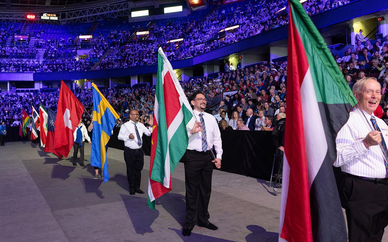 Rotary International Convention in Calgary, Canada, begins with a ...